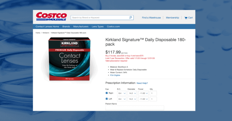 3 Things to Know Before You Buy Costco Contact Lenses - Michael Saves
